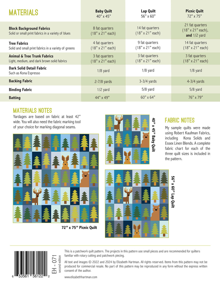 Lookout | Quilt Pattern | Information | Elizabeth Hartman