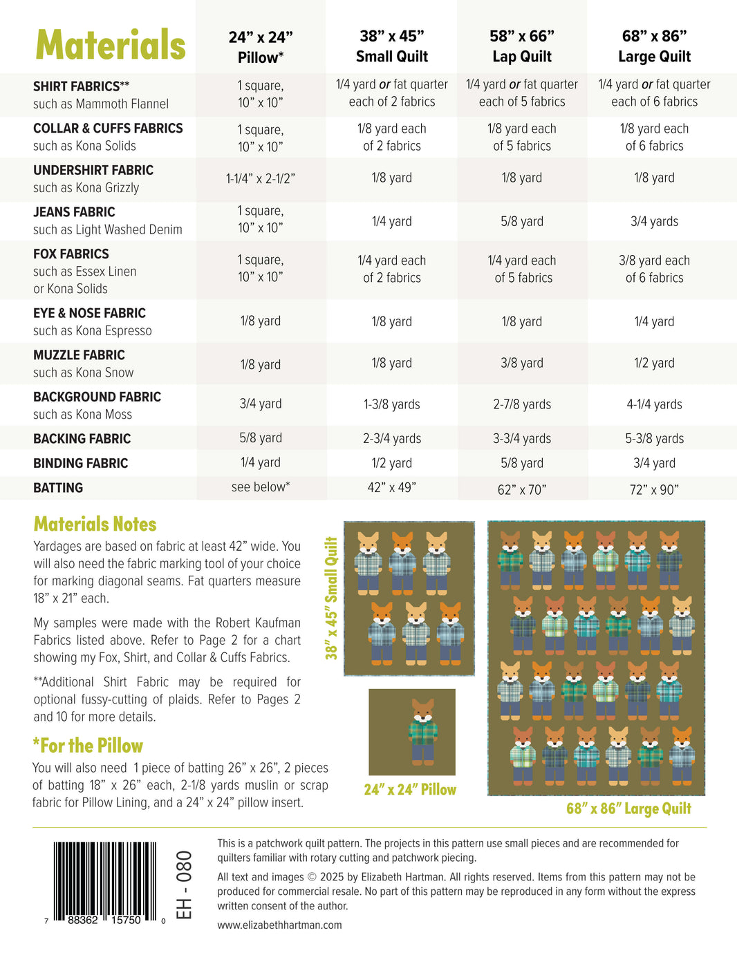 Patterns by Elizabeth Hartman