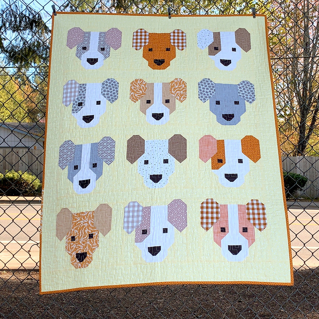 The Puppies | Quilt Pattern | Information | Elizabeth Hartman